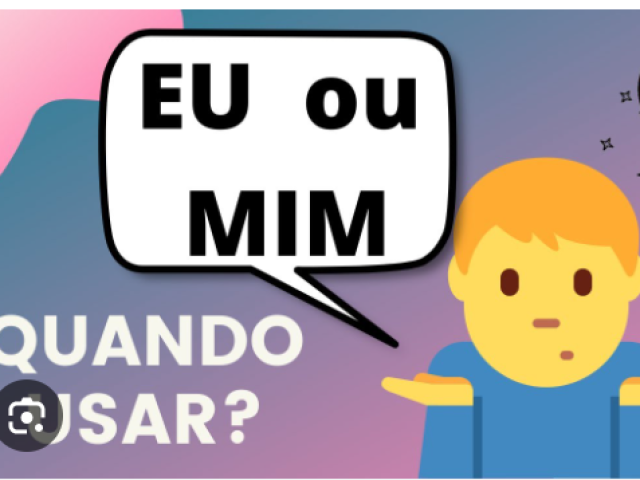 Quiz Quando Usar Eu E Mim. | Nicoly Santos | Quizur Quiz Quando Usar Eu E Mim. | Nicoly Santos | Quizur